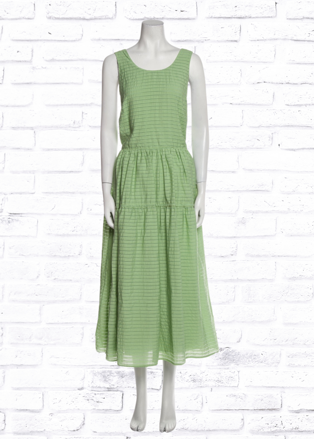 Stine Goya 'Tulula' Sage Backless Midi Dress – Simply Audrey